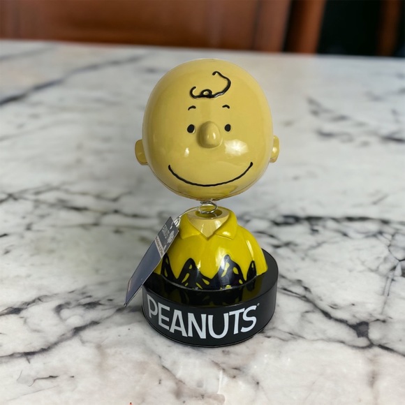 Peanut | Other | Peanuts Charlie Brown Bobblehead Coin Piggy Bank ...